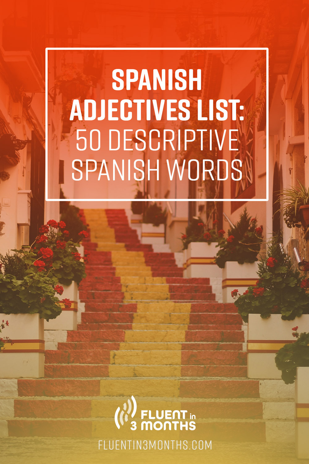 Adjectives List In Spanish