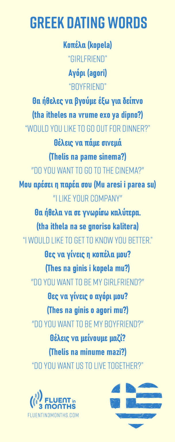 How to Say “I Love You” in Greek (+ 53 More Romantic Greek Phrases)