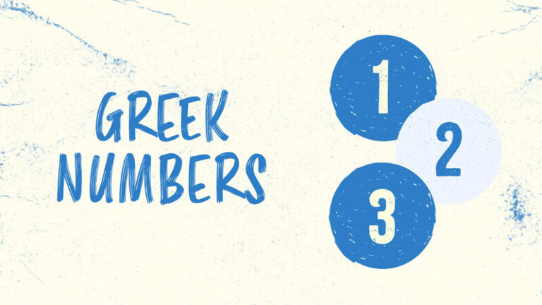 Greek Numbers: How to Count from 1-1000+ in Greek » Fluent in 3 Months