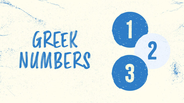 Greek Numbers: How to Count from 1-1000+ in Greek » Fluent in 3 Months