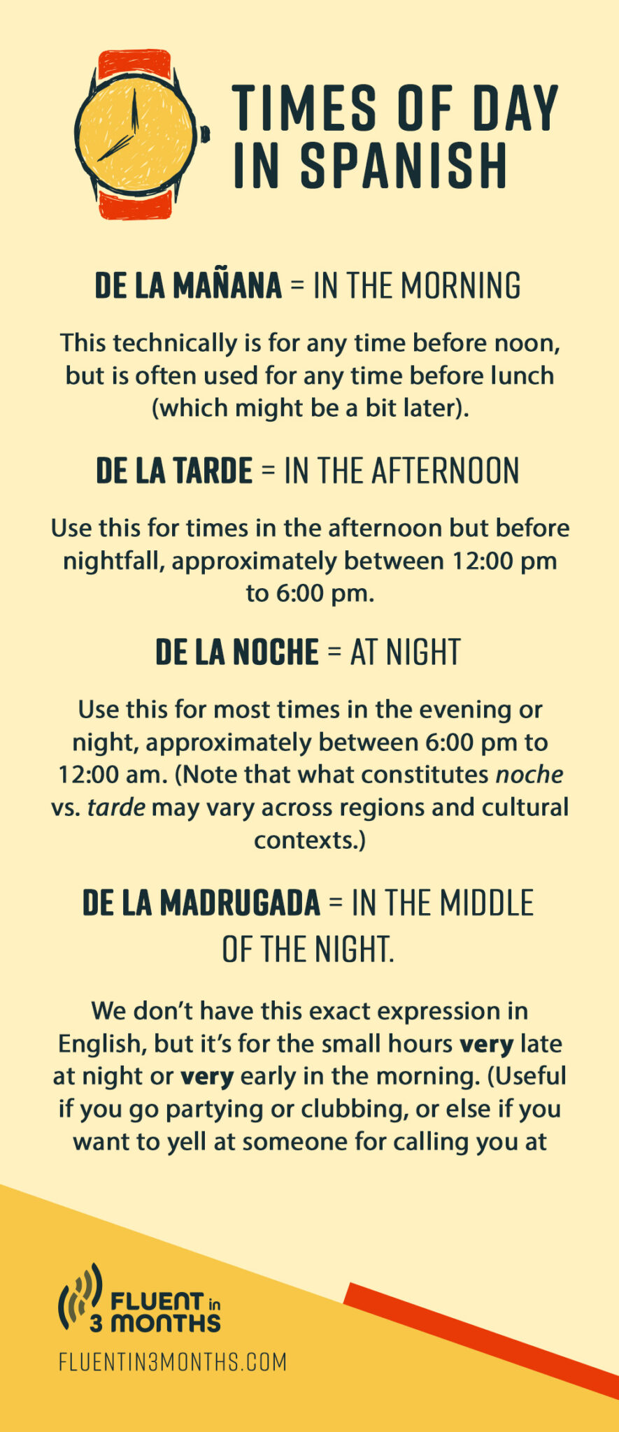 How to Tell the Time in Spanish (Complete Guide)