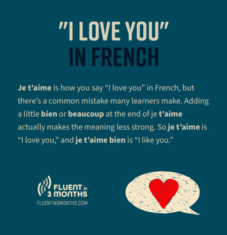 50+ Ways to Say "I Love You" in French