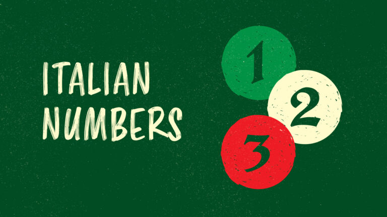 Italian Numbers: Counting from 1 to 100+ in Italian